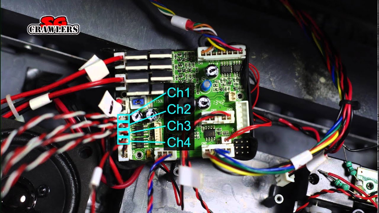 [HOW TO] Installing Clark Model TK22 multi function unit on a Heng Long ...