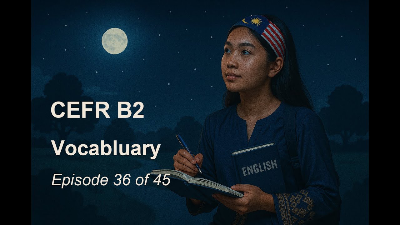 CEFR B2 Vocabulary – Episode 36 of 45# Learn English for Clear and ...