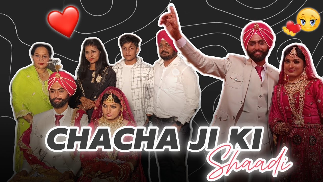 Chacha ji ki shaadi 😍| Punjabi Wedding | #vlog - YouTube