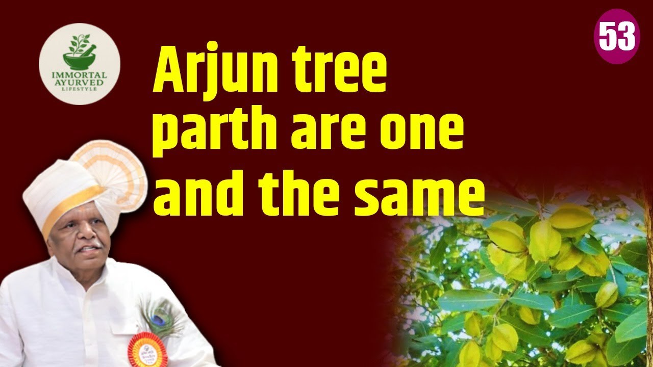 Arjun tree parth are one and the same - YouTube