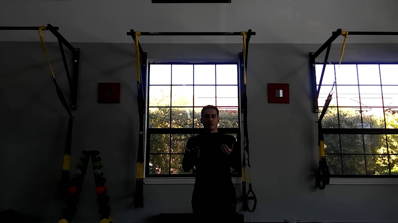 Warm ups...elbow extension for rotator cuff with palms facing up, down ...