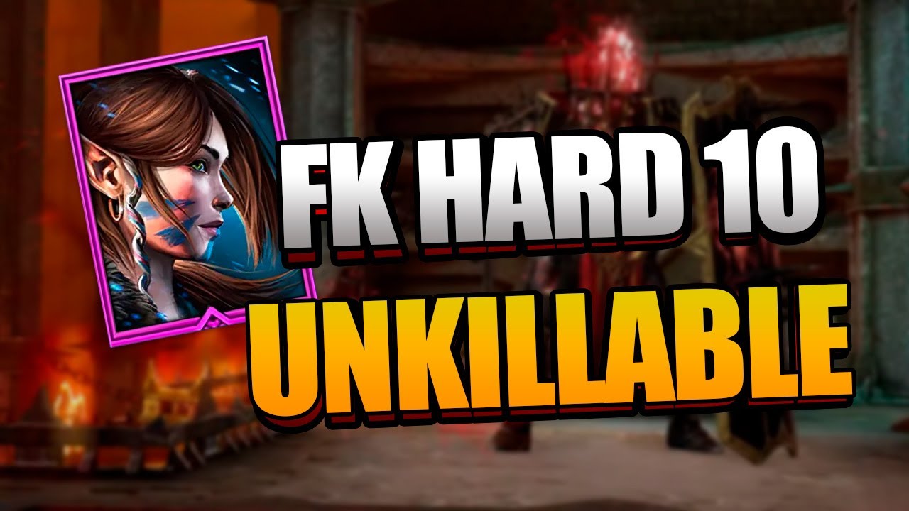 RUELLA UNKILLABLE COMP FOR FIRE KNIGHT HARD STAGE 10! | Raid Shadow ...