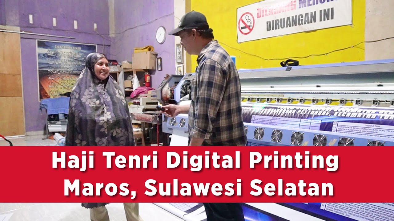 Testimoni (3) Mesin Cetak Outdoor merk Allwin dari Haji Tenri Digital ...