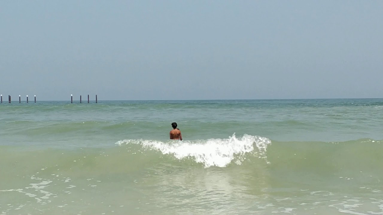 Fighting with waves - YouTube