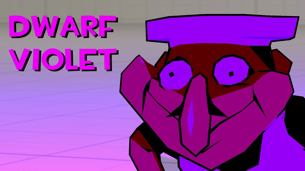 Fake Peppino mini boss showcase: Dwarf Violet (Pizza tower SFM) - YouTube