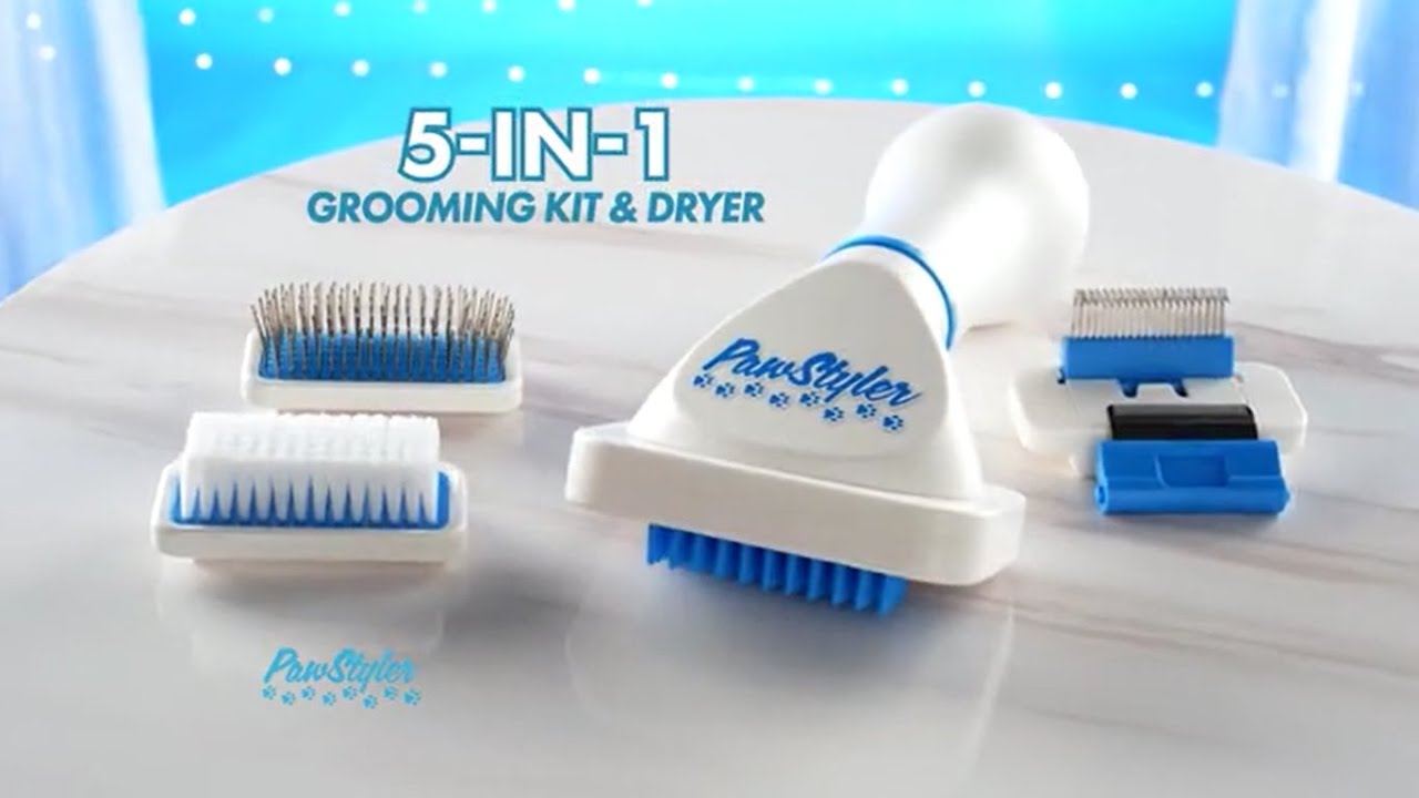 Paw Styler 5 in 1 Pet Grooming Dryer - YouTube