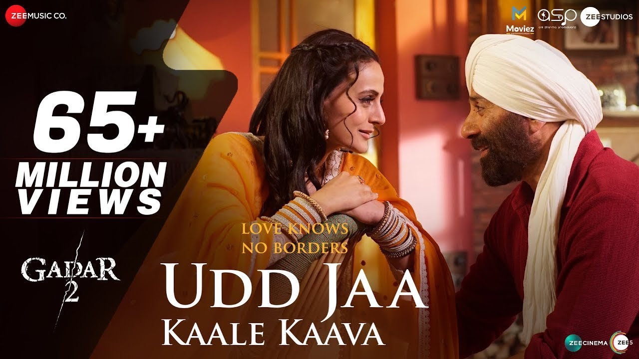 Udd Jaa Kaale Kaava | Gadar 2 | Sunny Deol, Ameesha | Mithoon, Udit N ...