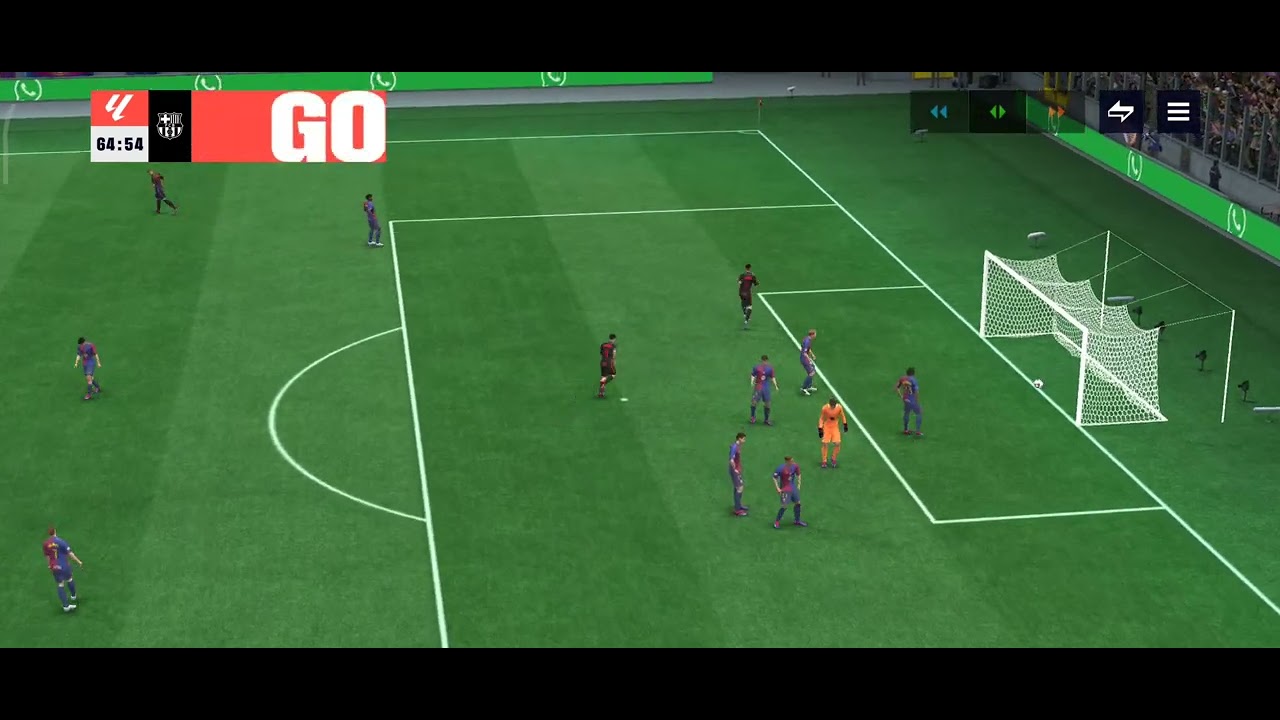 La Liga league⚽ Barcelona vc Barcelona 🏆 final 3 goals by Lewandowski⚽ and free kick by pau ...