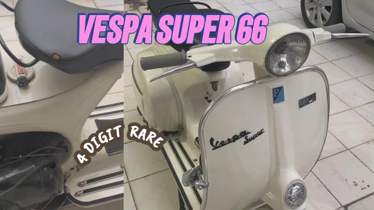 Review Vespa Super 66 | Digit 4 "Vespa & Rasa" - YouTube