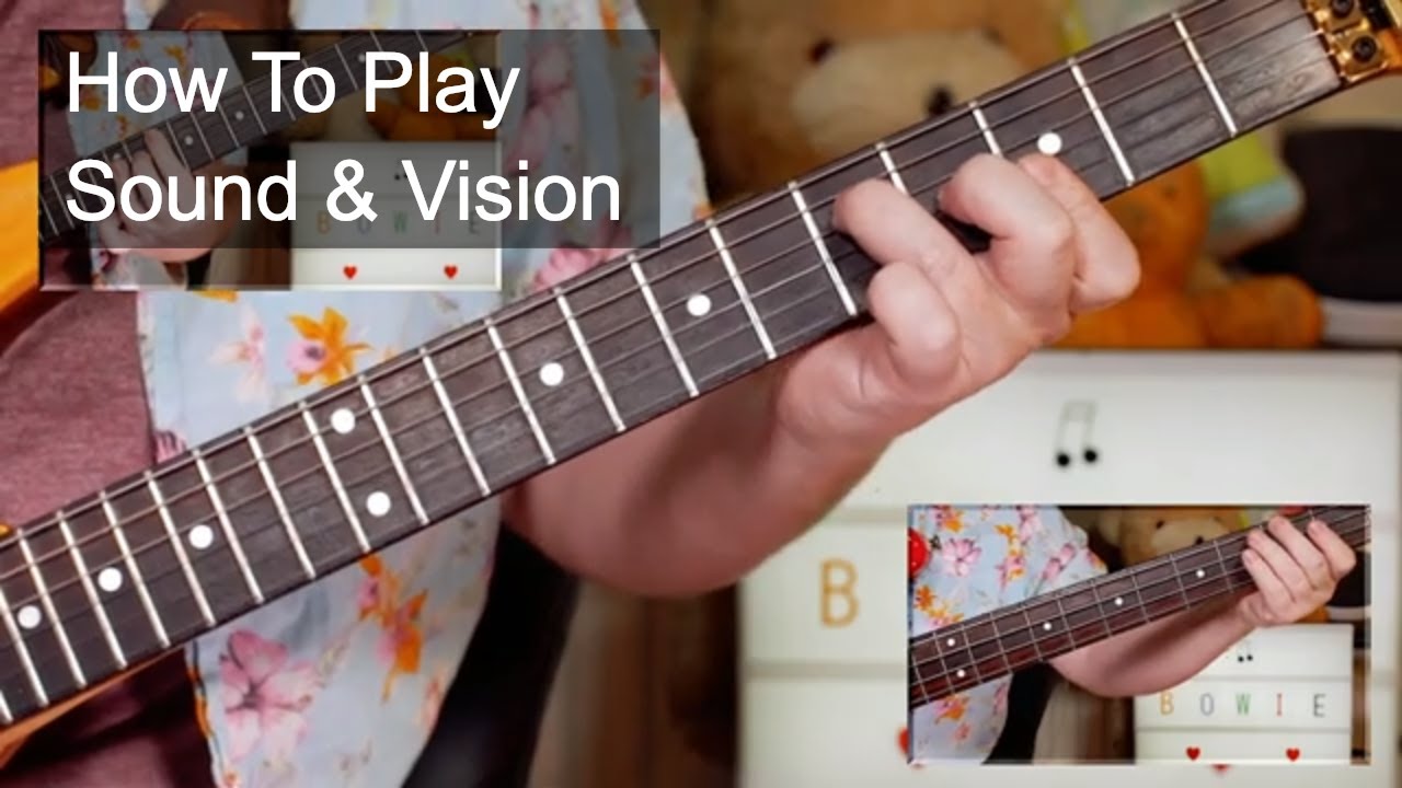 'Sound & Vision' David Bowie Guitar & Bass Lesson - YouTube