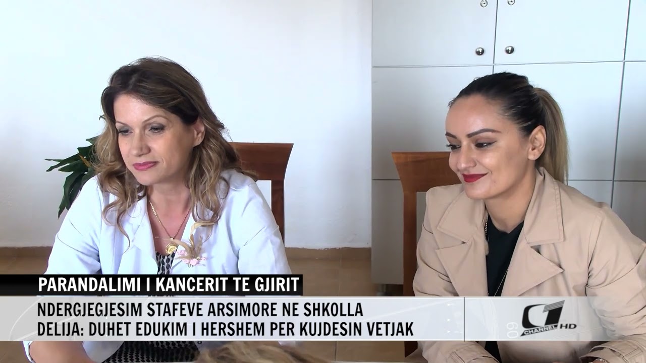 PARANDALIMI I KANCERIT TE GJIRIT, NDERGJEGJESIM STAFEVE ARSIMORE NE ...