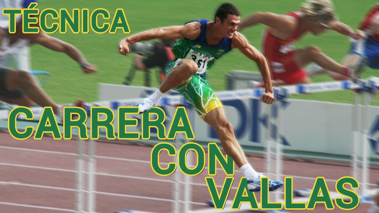 Técnica de las carrera con Vallas - YouTube