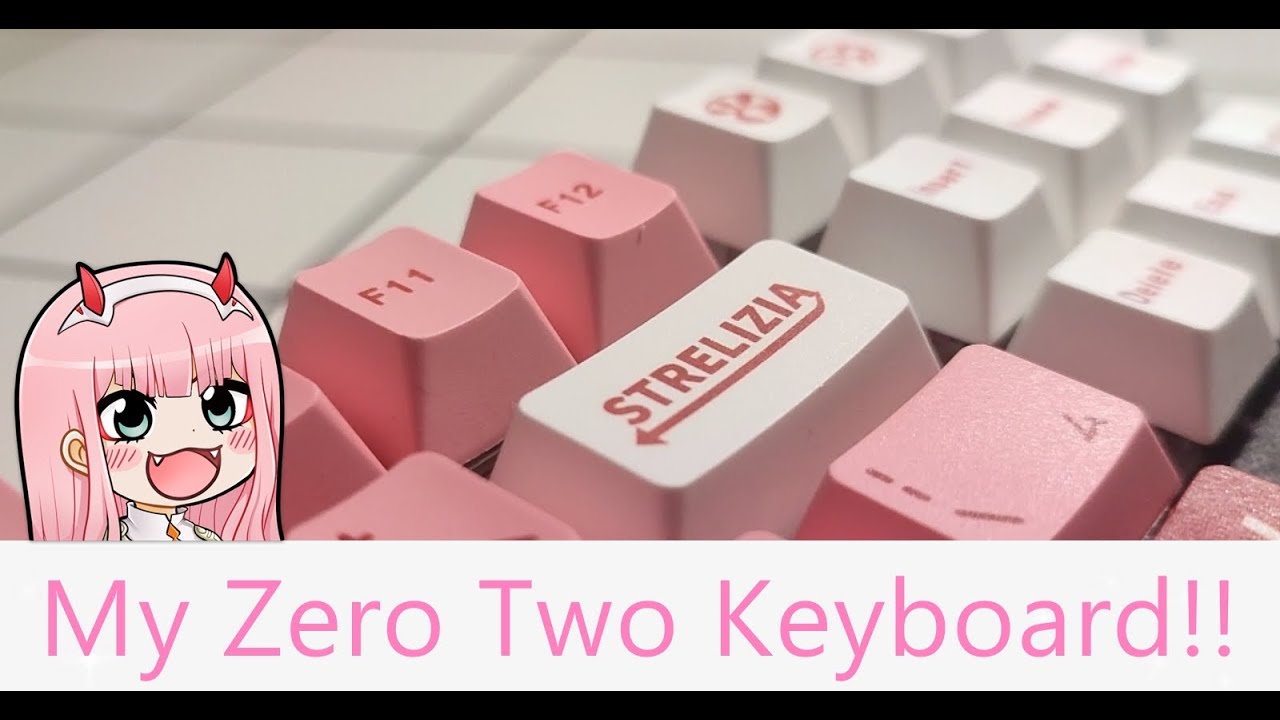 Iotas Zero Two Keyboard!! (Special Hand reveal) - YouTube
