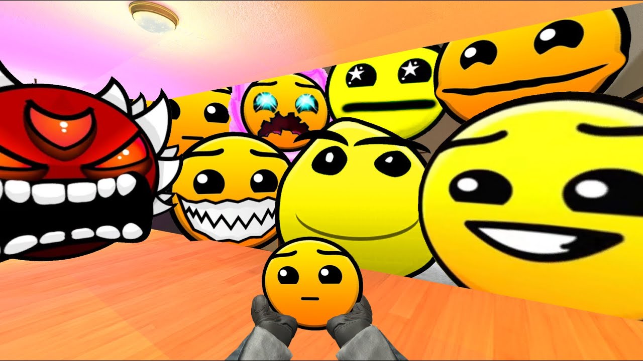 Saving Baby YellowFace From Geometry Dash Emoji "AREA CONFIRMED" And ...