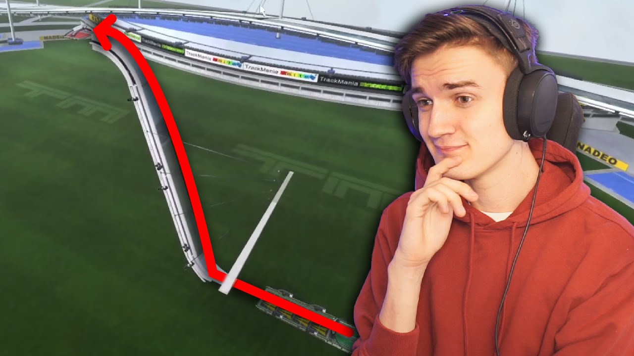 Wirtual encounters an old Trackmania puzzle - YouTube