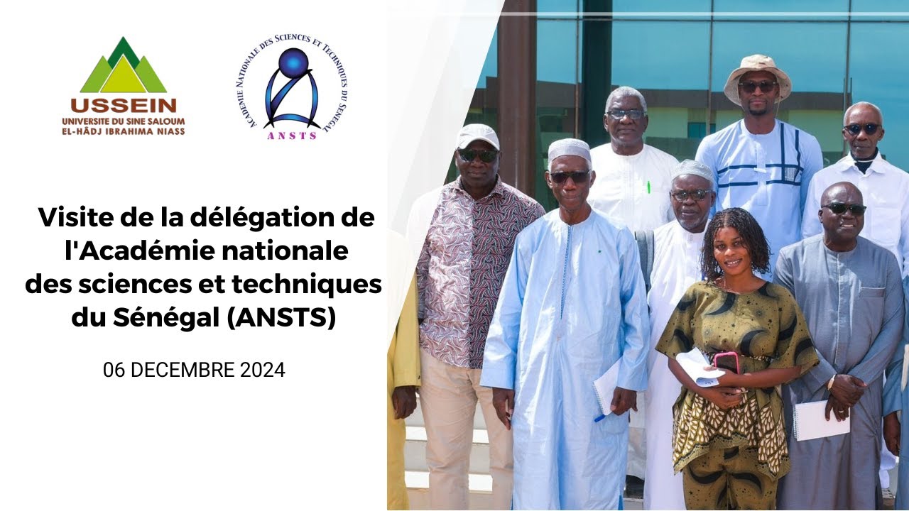 L’Académie nationale des sciences et techniques du Sénégal (ANSTS) en ...
