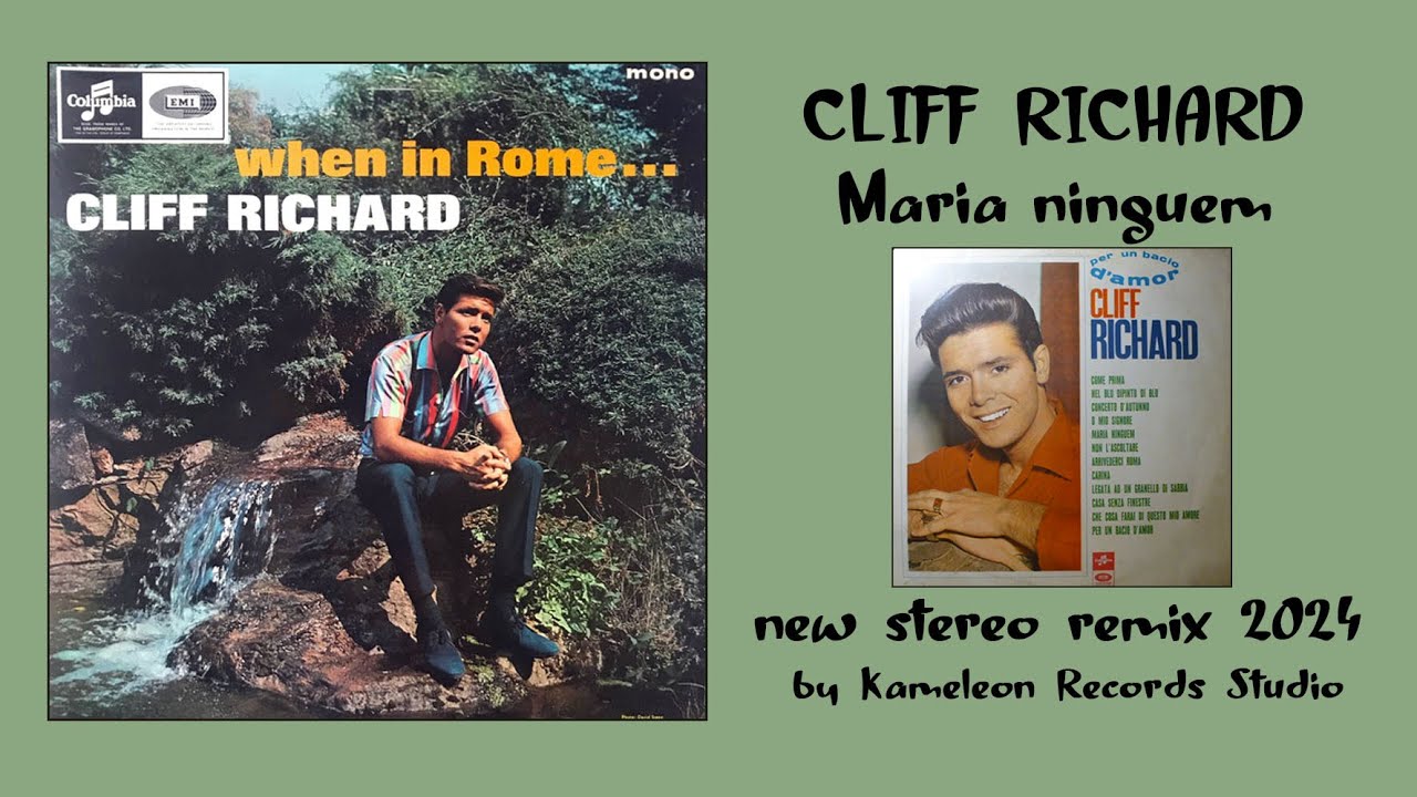 CLIFF RICHARD - MARIA NINGUEM (stereo remix 2024) - YouTube