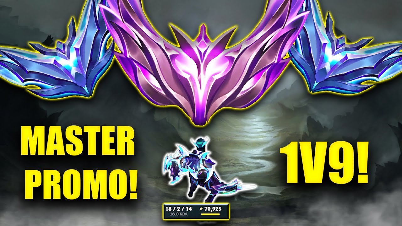MASTER PROMOS - ZED 1V9! - STREAM HIGHLIGHT #6 - YouTube