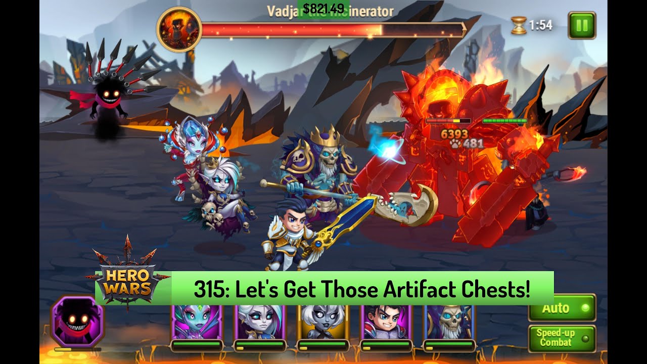 Let's Play Hero Wars 315: Finishing Up Legacy of the Great Ones for ...