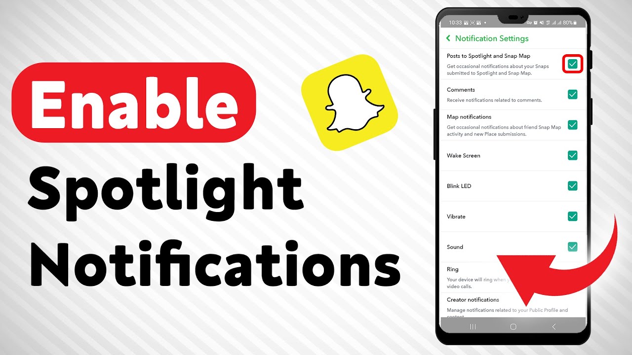 How To Enable Spotlight Notifications On Snapchat - Full Guide - YouTube