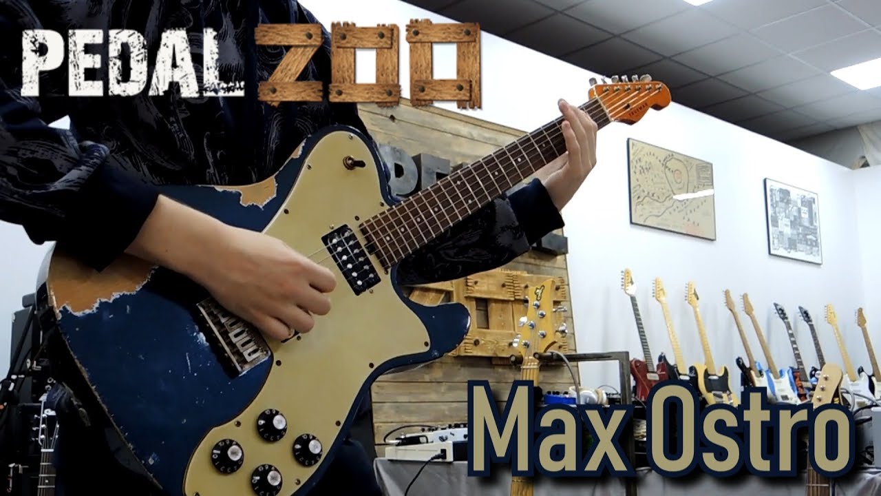 Max Ostro - Live at PedalZoo booth: Trueman, Supro, Xotic & Friedman ...