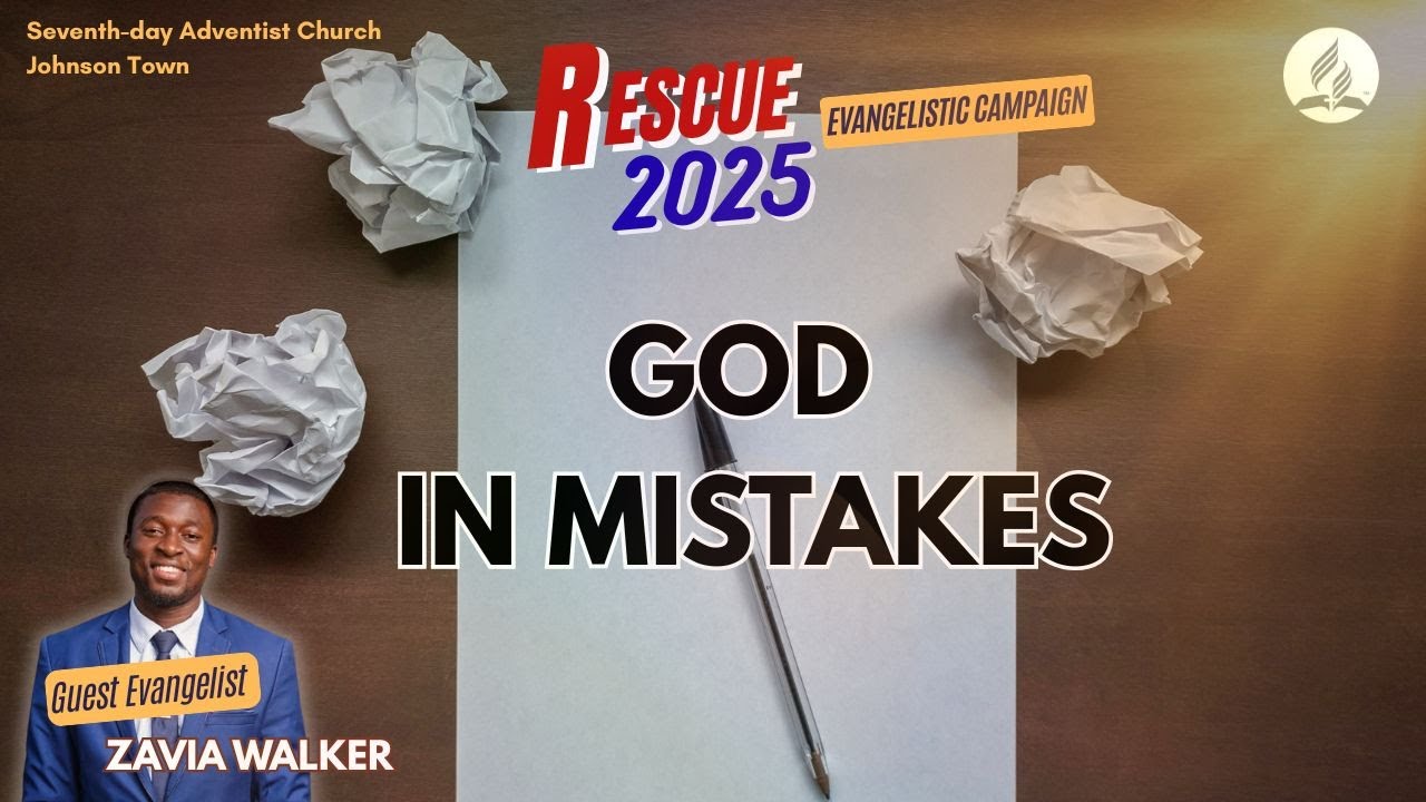 God In Mistakes || Rescue 2025 || Evangelist Zavia Walker || Sept 8 ...
