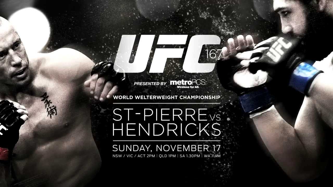 UFC 167: George St-Pierre vs. Johny Hendricks Promo - YouTube