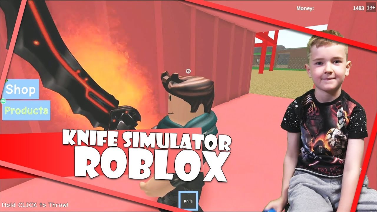 GiantJim plays Roblox // Knife Simulator #1 - YouTube