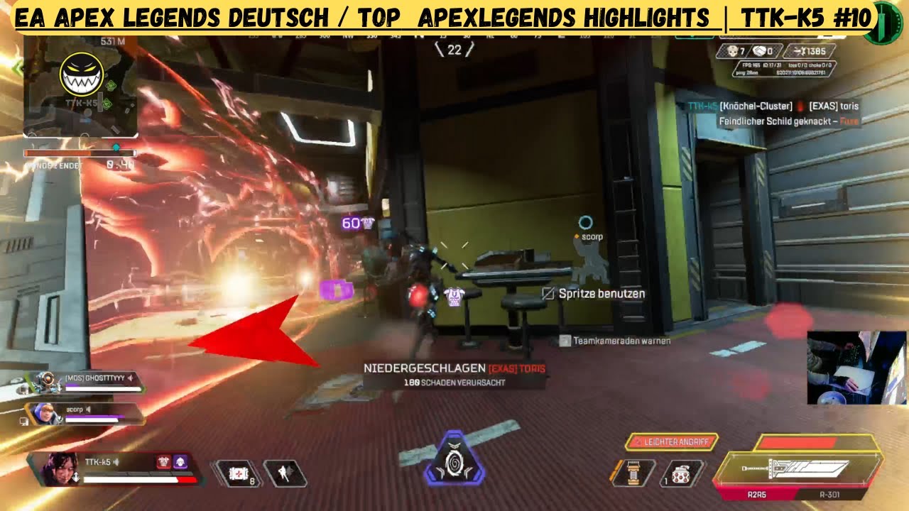 EA Apex Legends | Top ApexLegends Highlights | TTK-K5 #10 - YouTube