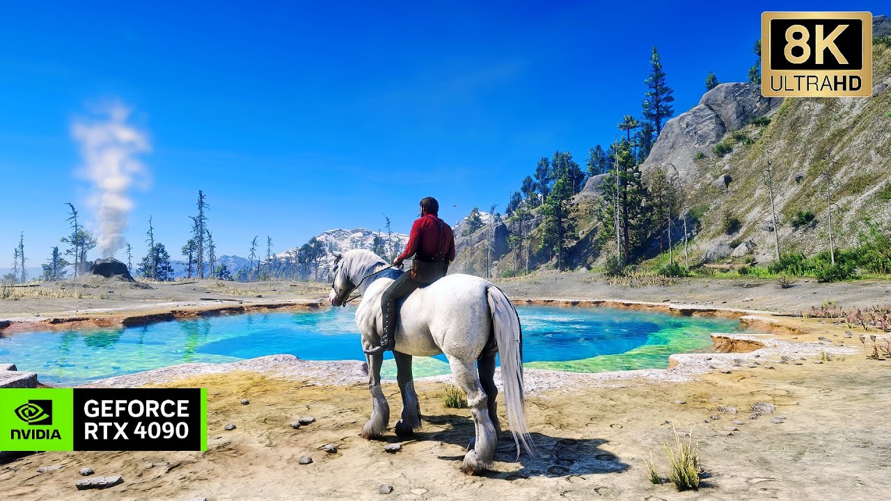 [8K] Red Dead Redemption 2 RTX 4090 | Raytracing Reshade Ultimate ...