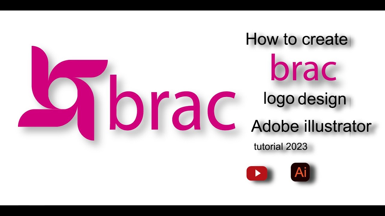 How to make a brac logo - YouTube