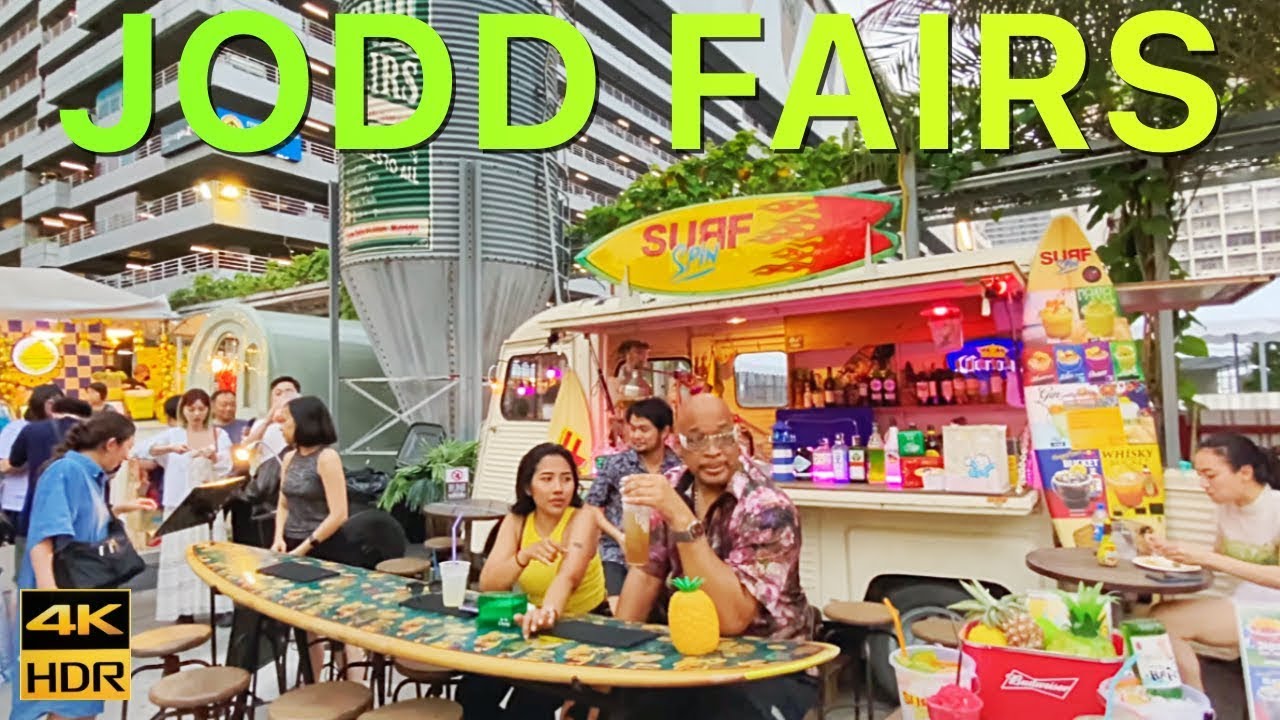 4K 🇹🇭 Walking Jodd Fairs. The Best Night Market in Bangkok, Thailand ...