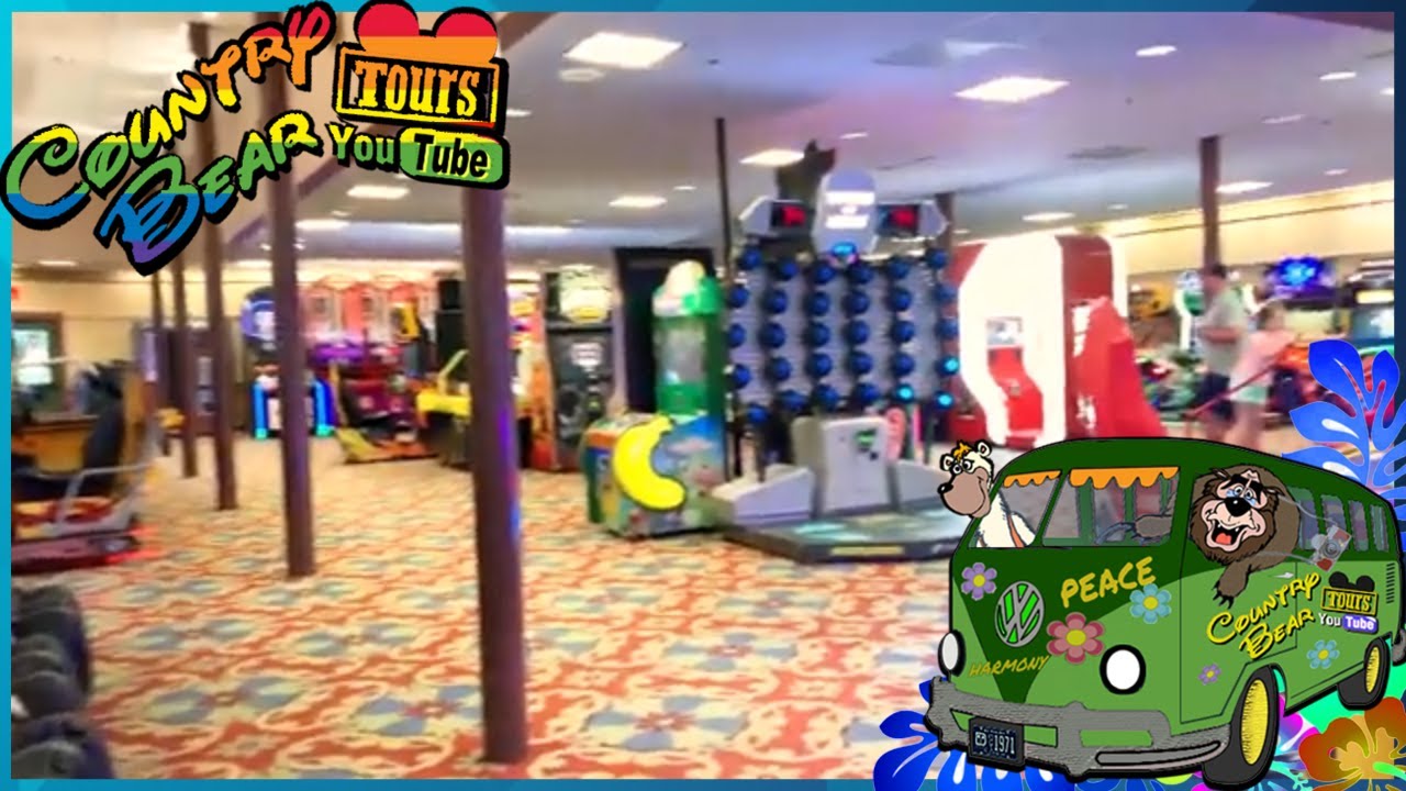 Disney's Port Orlean's Riverside Resort Arcade Tour - Walt Disney World ...