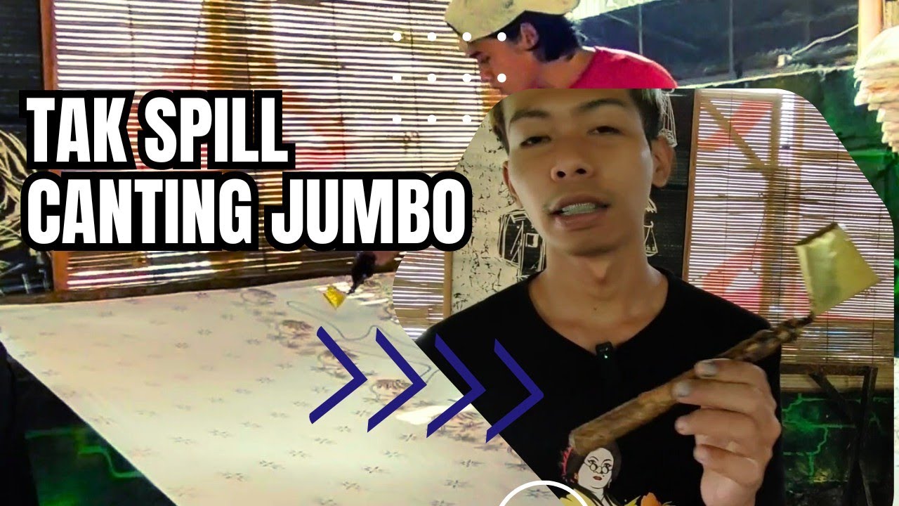 pakai canting ini sekali sruput rampung || Use this canting once and ...