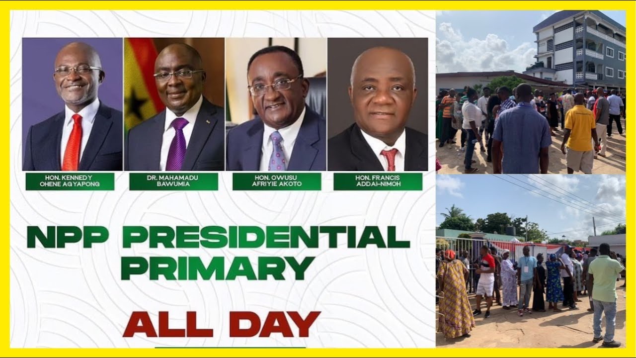 #ElectionCenter NPP Presidential Primary Voting Underway - Kennedy ...