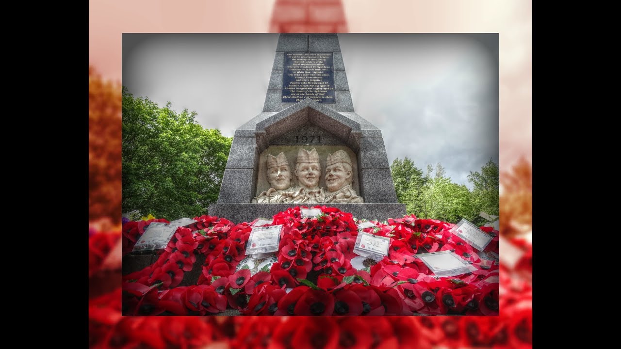 Three Scottish Soldiers Memorial Service 2019 - YouTube