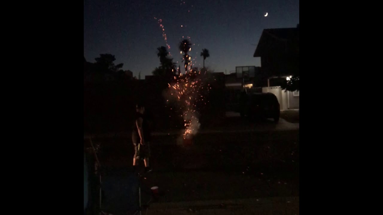 Fourth Of July Fireworks With My Bff - YouTube