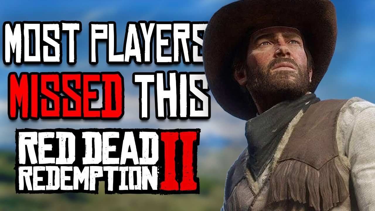 Most Players Missed This In RDR2 - YouTube