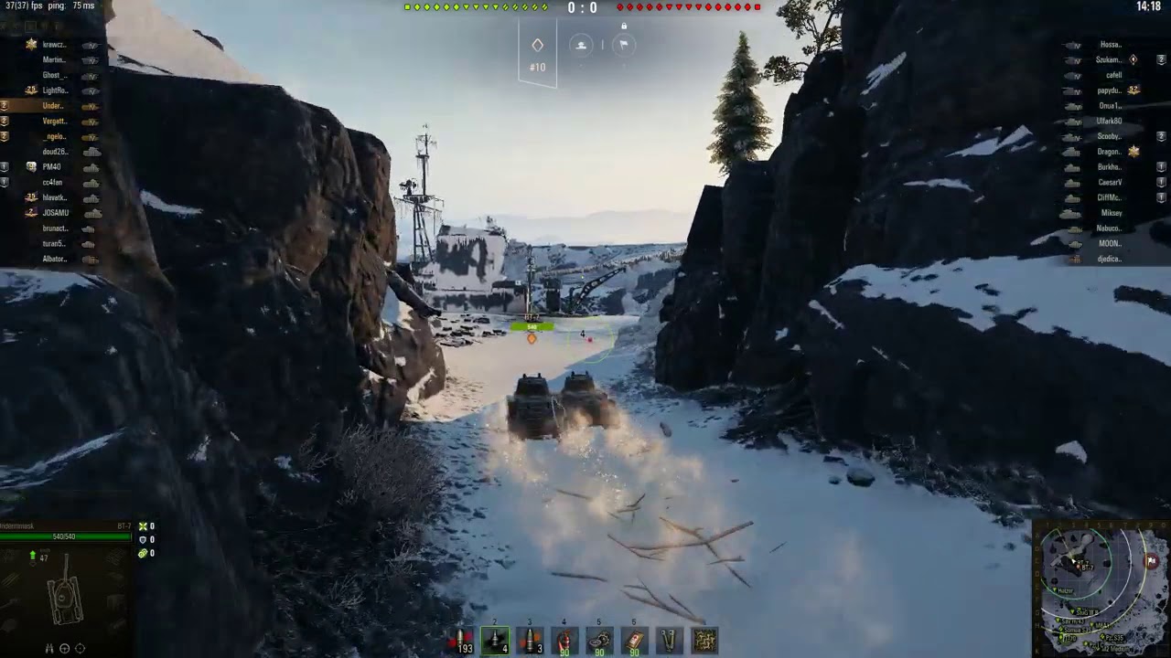 World Of Tanks - BT 7 Climb Mega Jump - YouTube