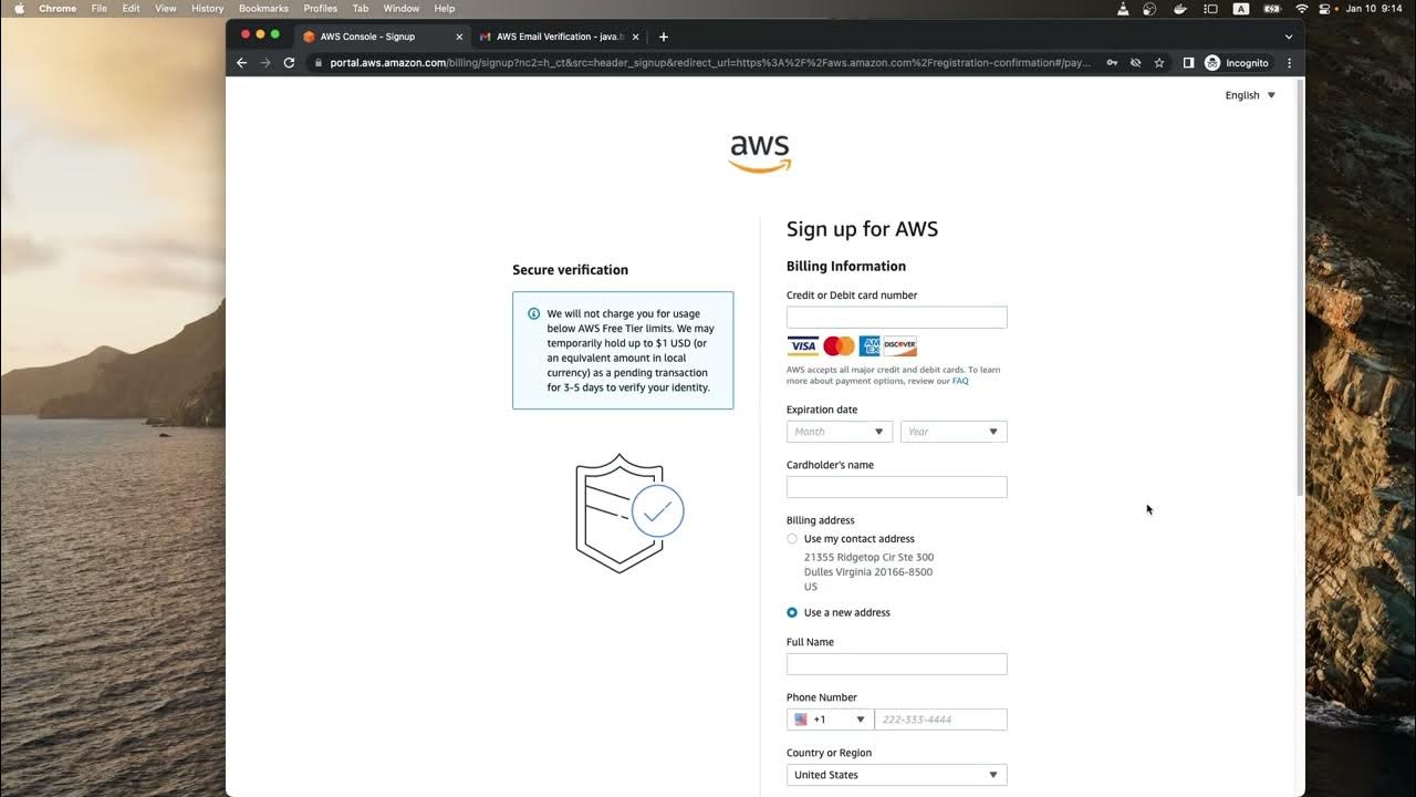 Create New AWS Account - YouTube