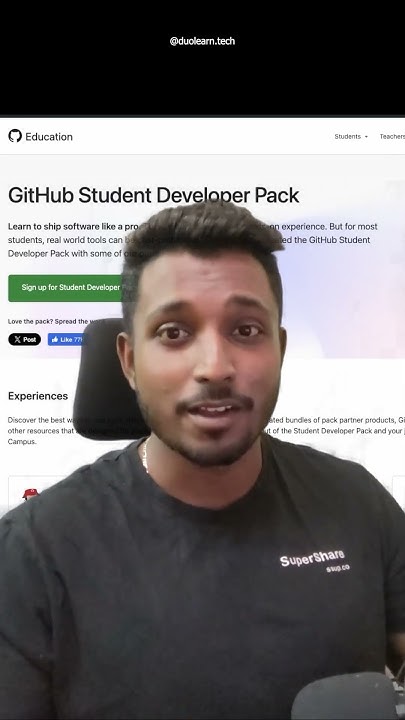 GitHub Student Developer Pack - YouTube