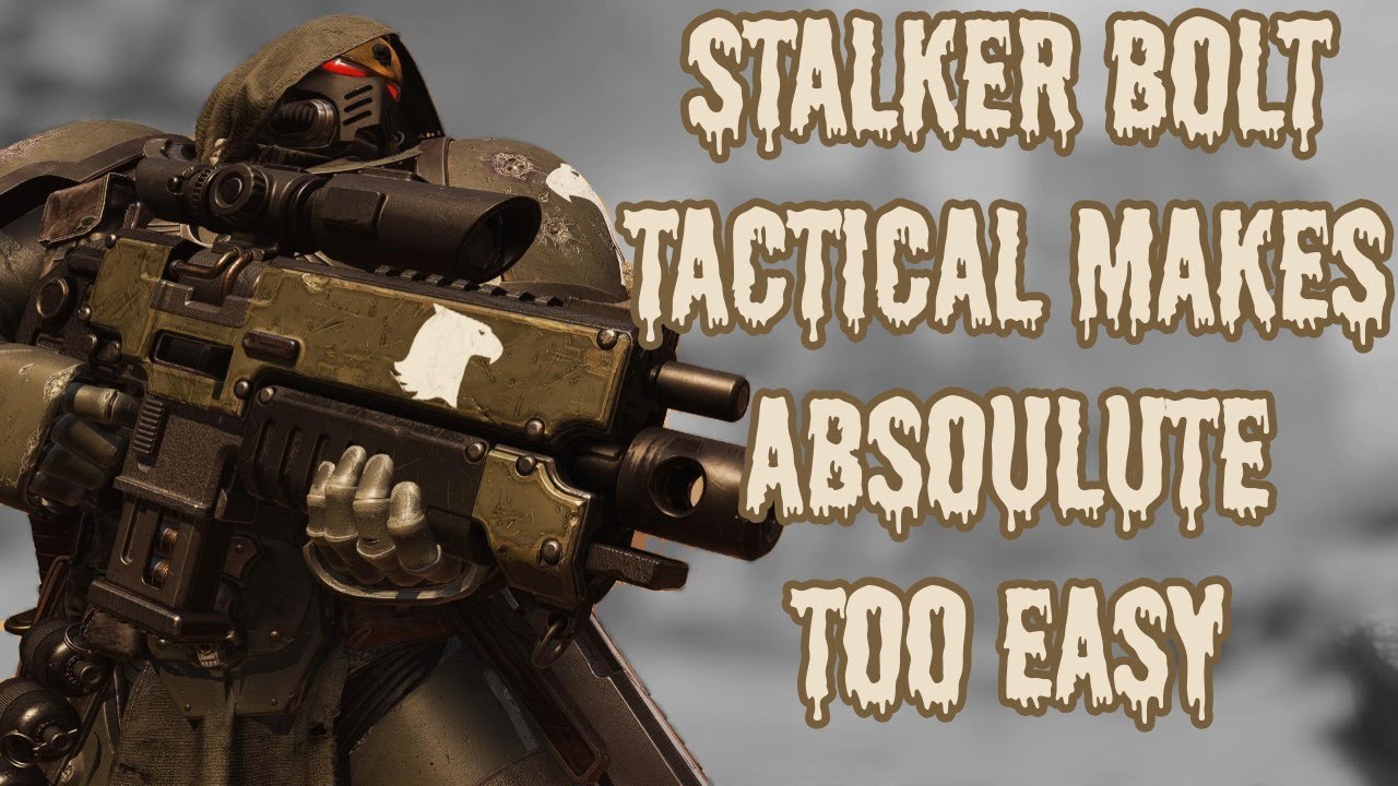 BEST Tactical Weapon in Space Marine 2? Stalker Bolt Rifle Is INSANE ...