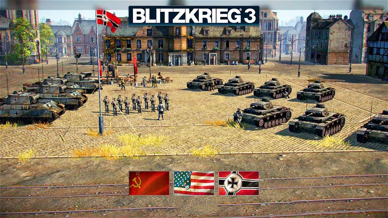 Blitzkrieg 3 {RTS} WW2 Strategy Game | Soviet Mission | Capture The ...