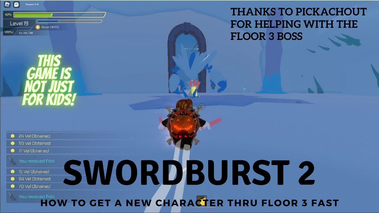 SwordBurst 2 Beginners Guide PART 3: Get a new character thru floor 3 ...
