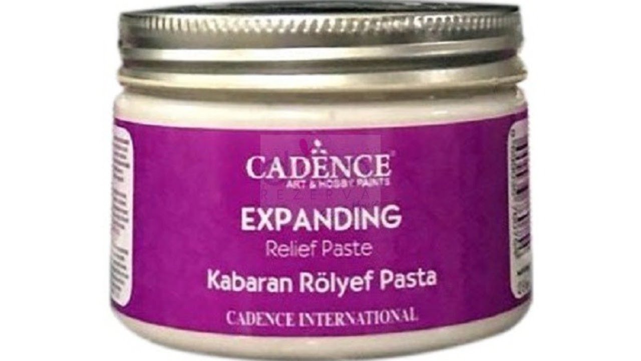 Expanding relief paste Cadence - YouTube