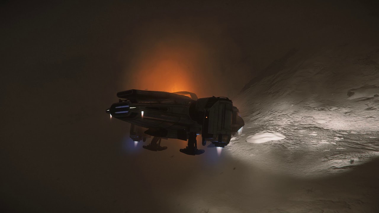 Star Citizen Prospector, Microtech, Snow Storm - YouTube