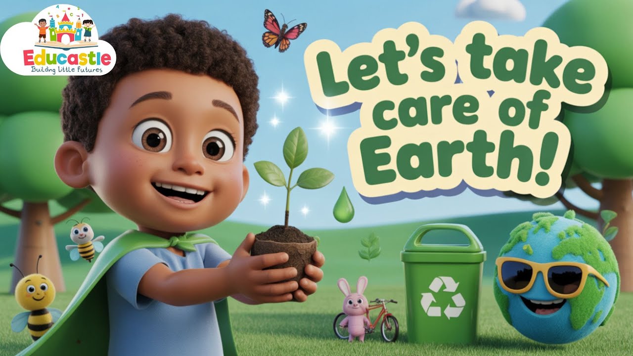 🌍World Environment Day Song for Kids | Nature, Recycling And Eco Song ...