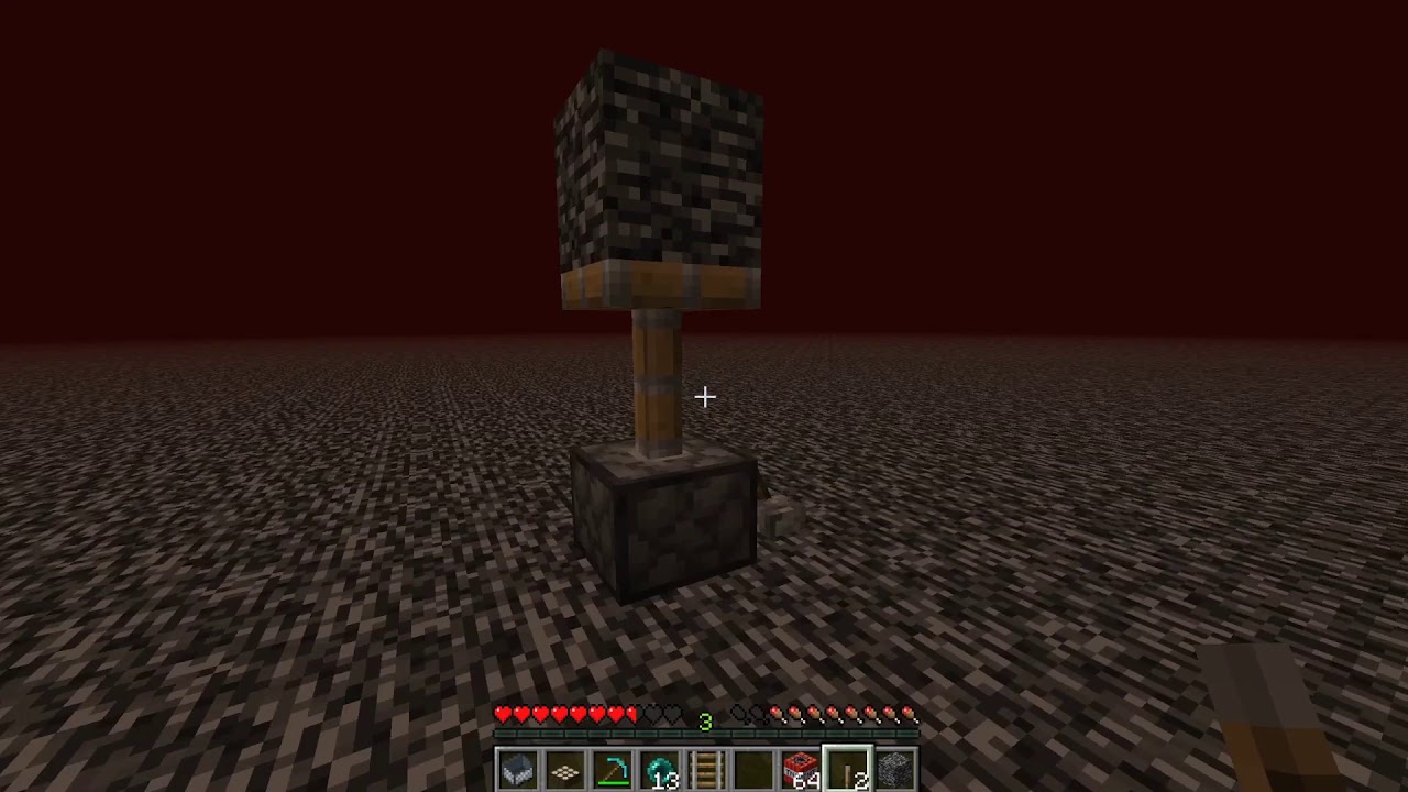How to get to the nether roof in Minecraft 1.15.2! - YouTube