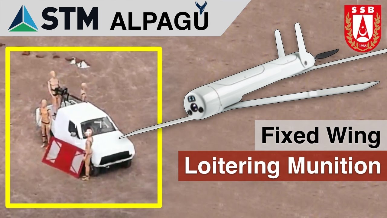 ALPAGU | Loitering Munition / Drone Operational Tests - YouTube