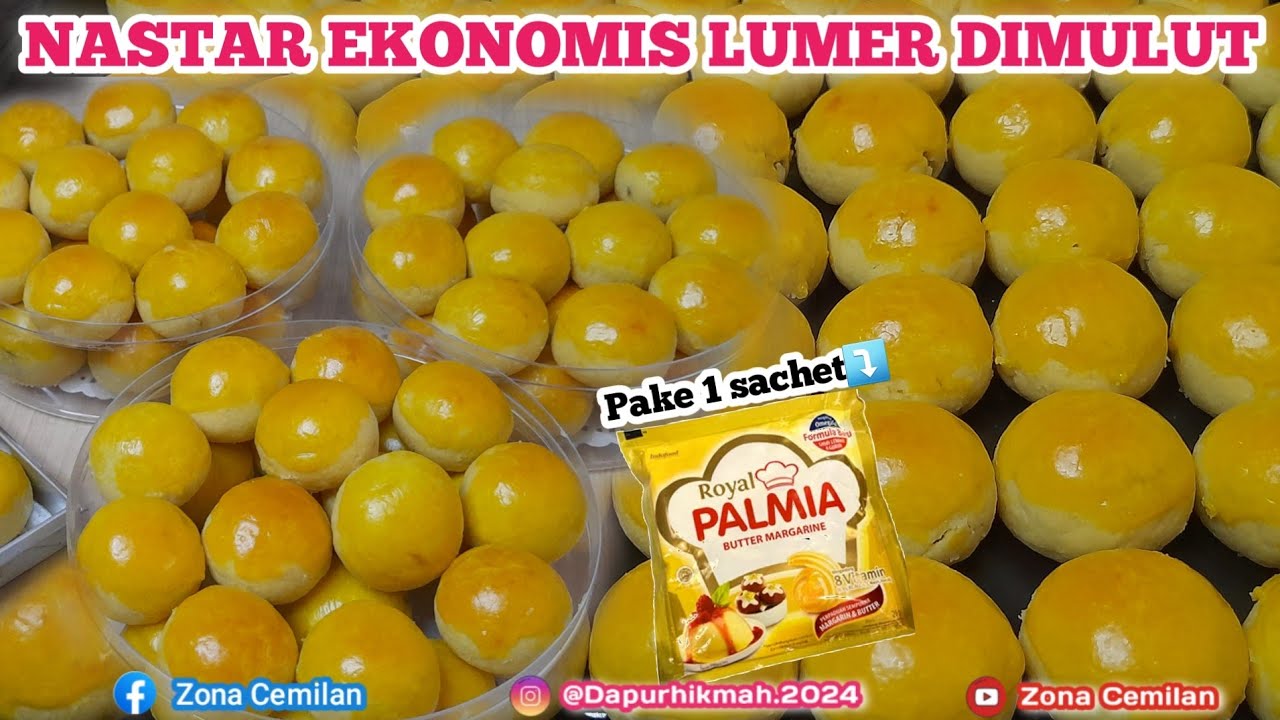 PAKE 1 SACHET MARGARINE BISA BIKIN NASTAR LUMER JADI 3 TOPLES ...
